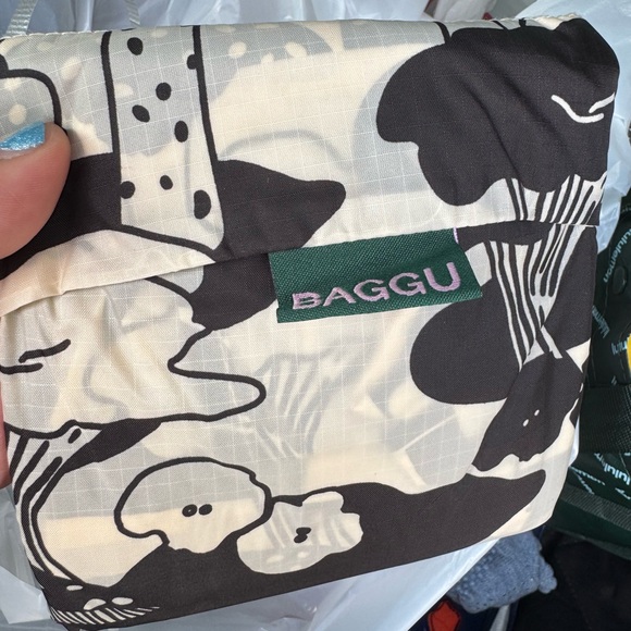BAGGU | Bags | Rare Baggu Big Reusable Bag Archive Mushroom Print ...